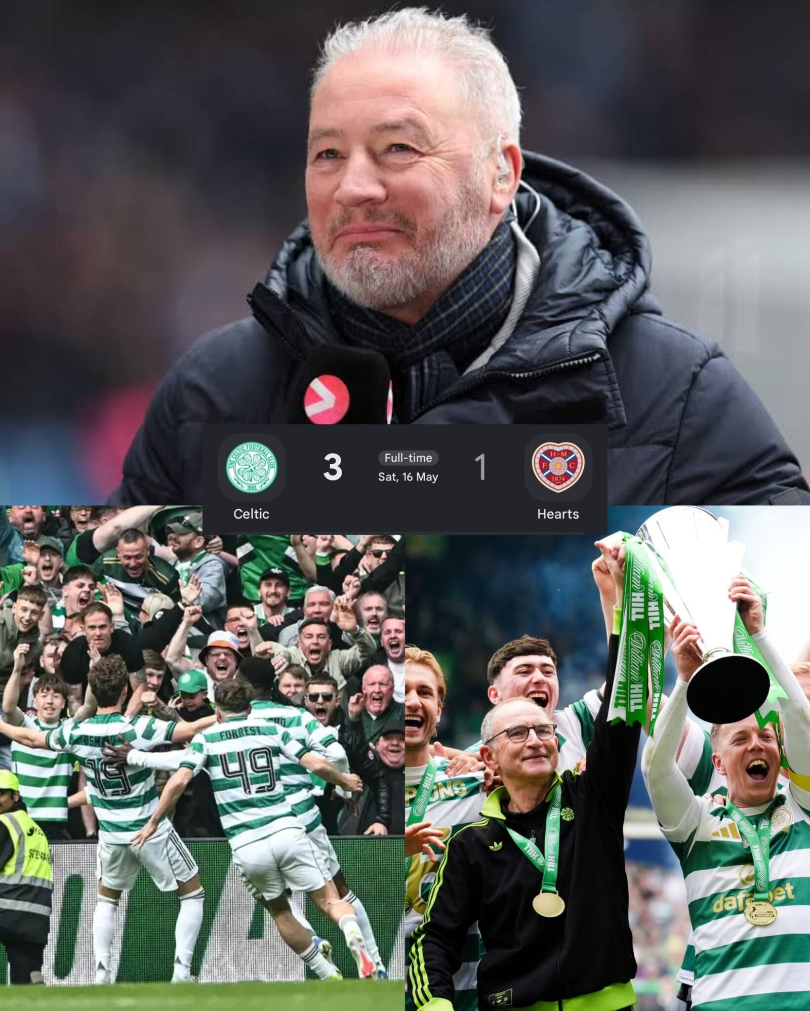 Rangers icon Ally McCoist hits back at Celtic chant with savage trophy ...