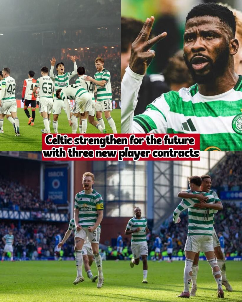 Breaking news: Celtic confirm new contracts for three players as future ...