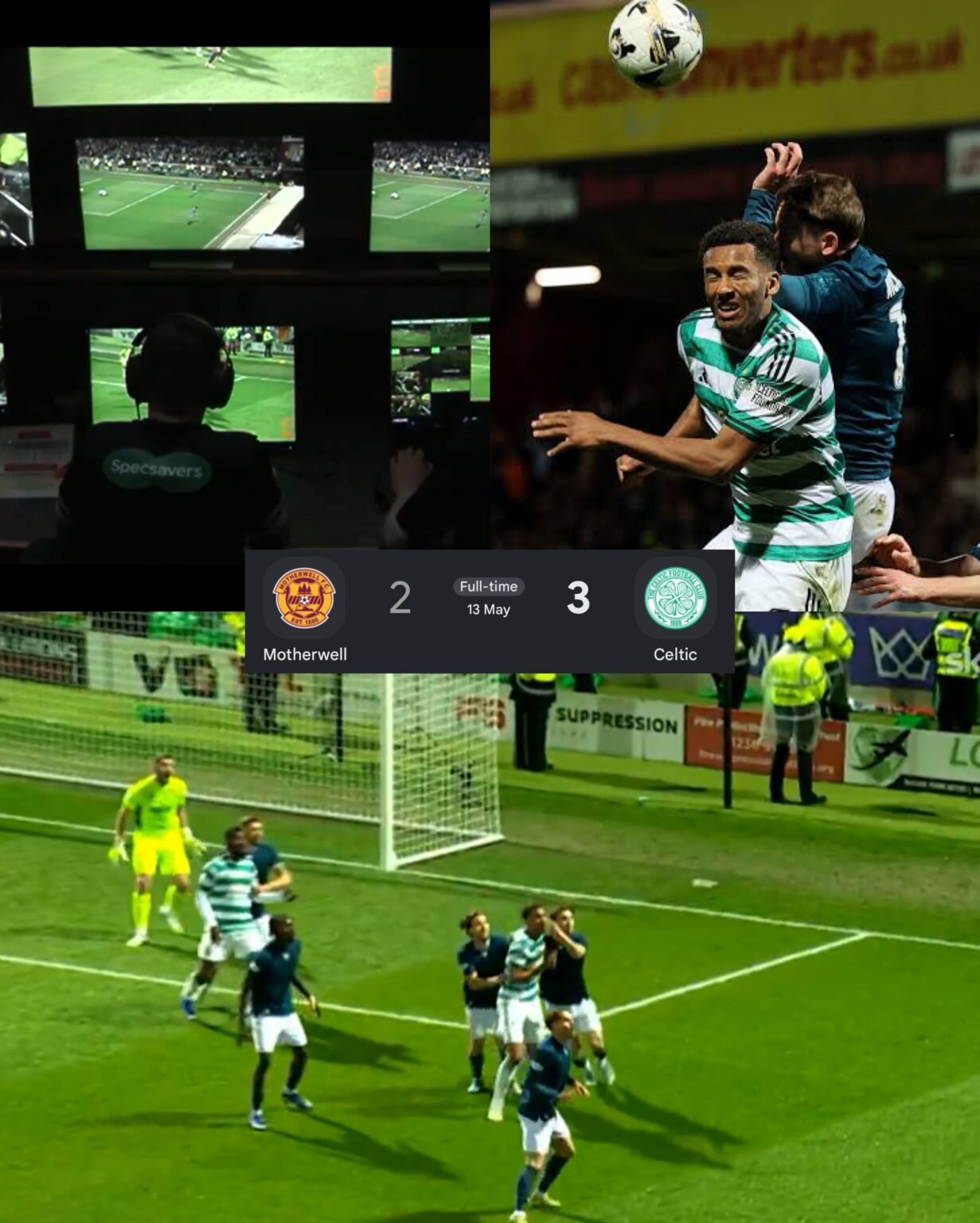 Fresh VAR audio brings clarity to Celtic penalty controversy vs ...