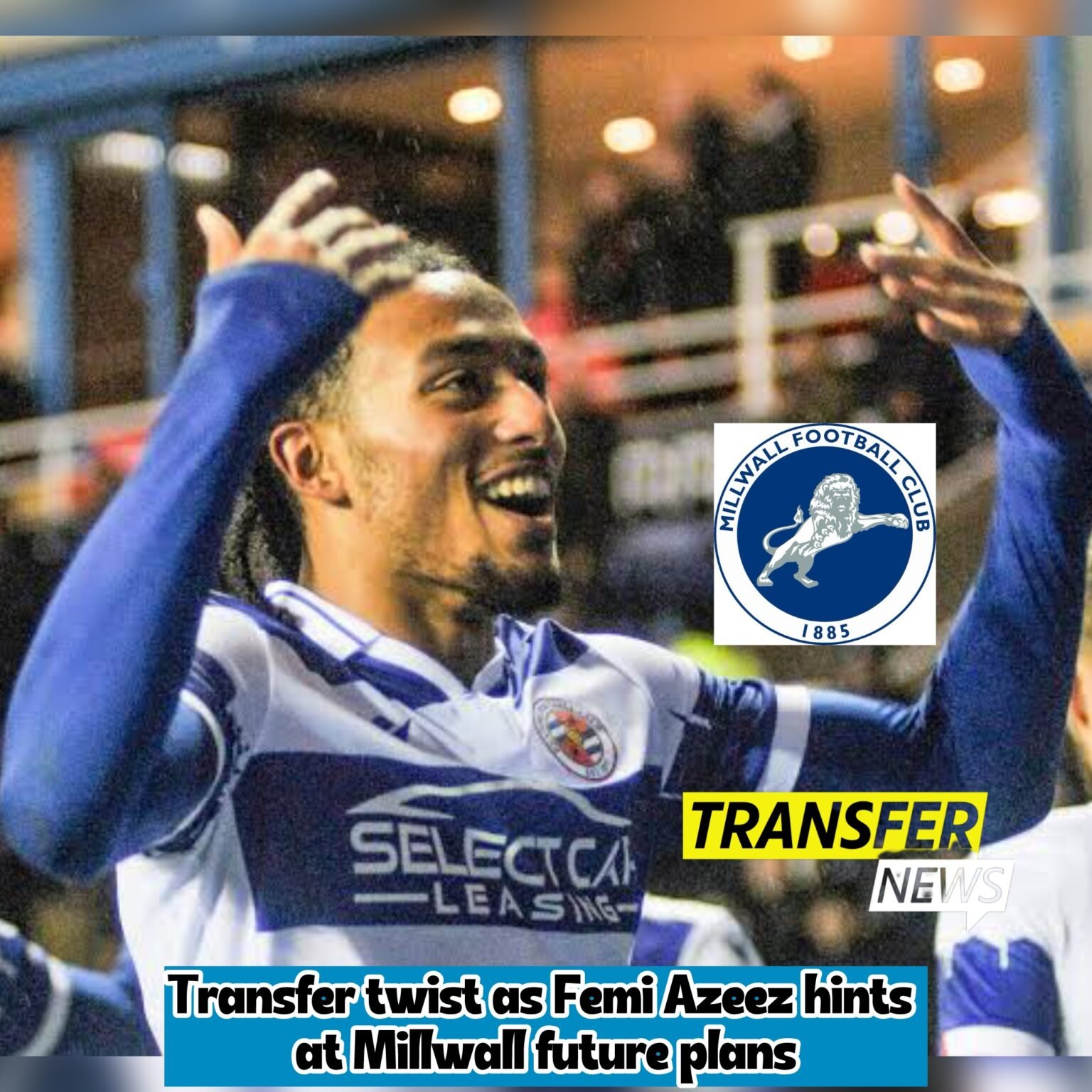 Femi Azeez sends fresh Millwall message as Ipswich Town rumours grow ...