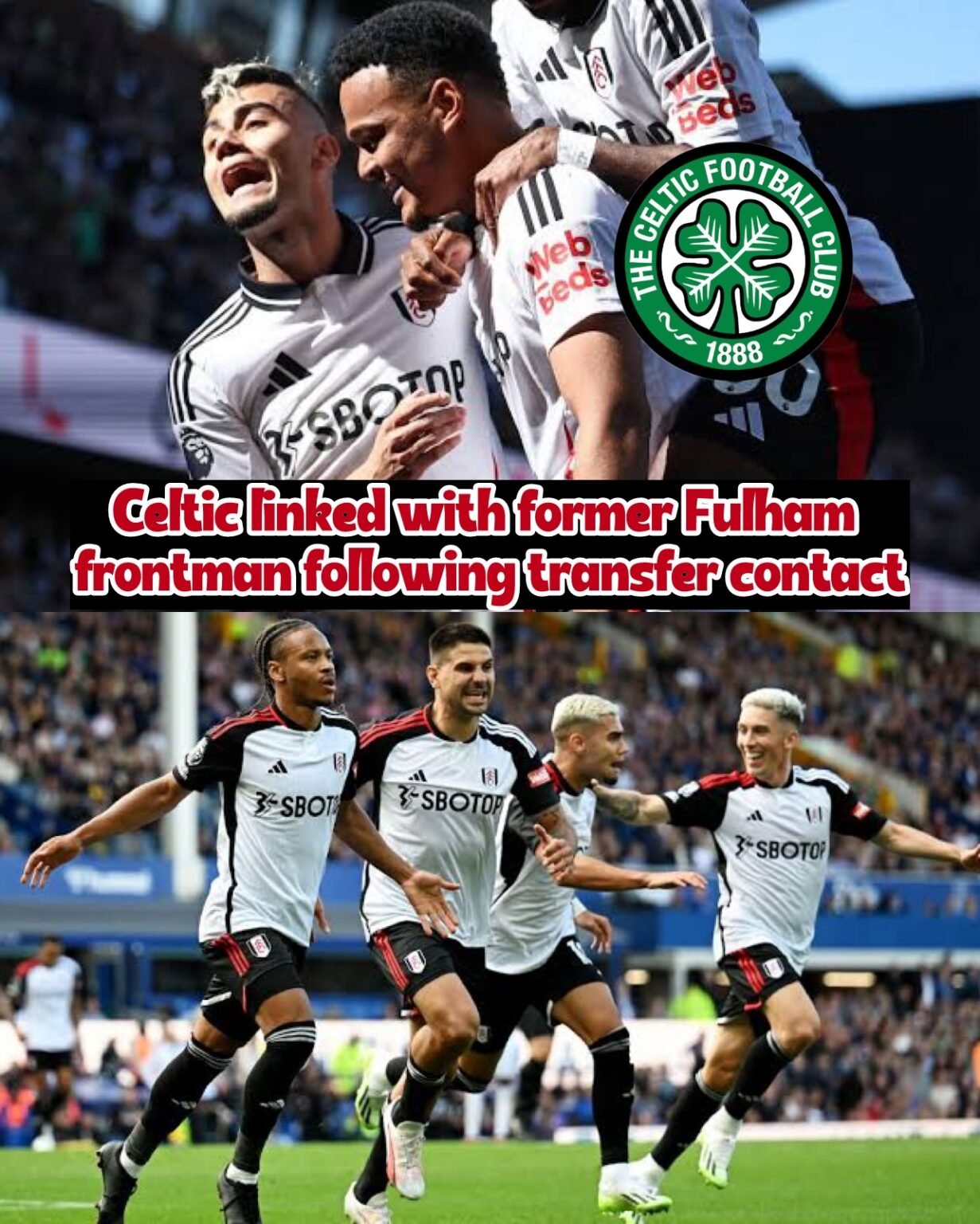 Contact established as Celtic explore deal for former Fulham forward ...